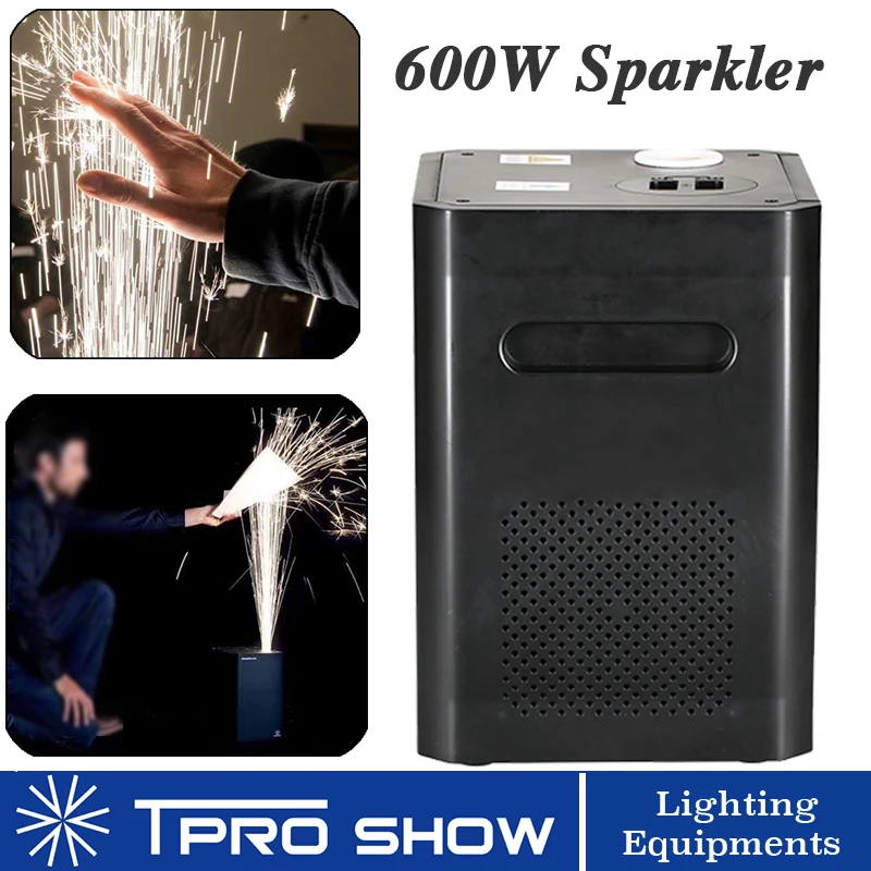 600w Cold Spark Firework Machine Wireless Remote Sparklers For Wedding ...