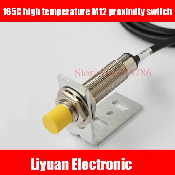 165c High Temperature M12 Proximity Switch Waterproof Npn Normally