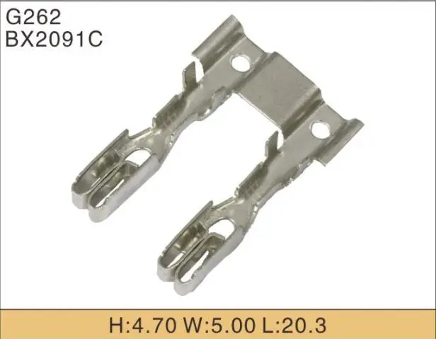 Conectores de terminales para portafusibles de coche, 10 unidades ...