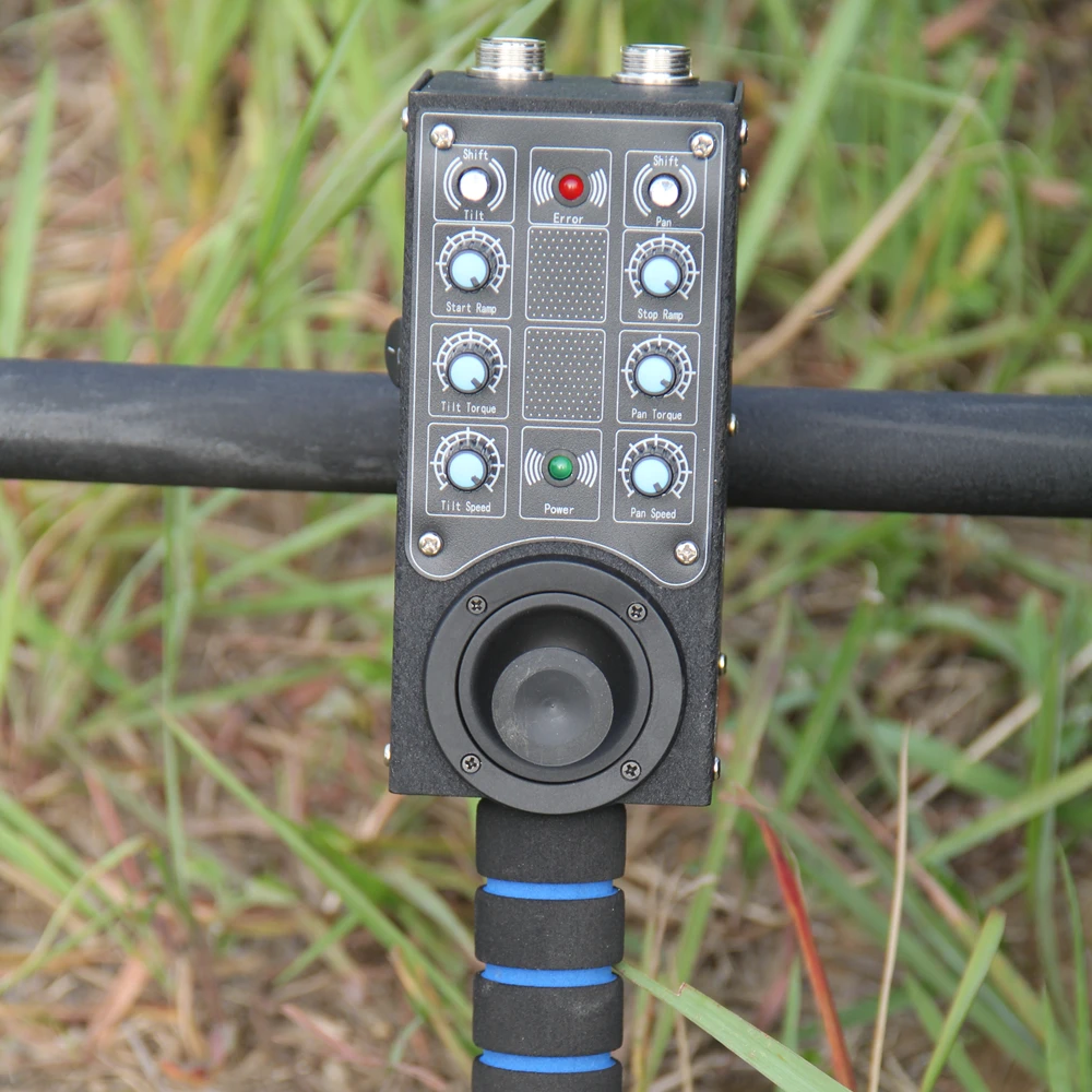 2 Axis Head Camera Crane Jib Remote Controller Pan Tilt Control with ...