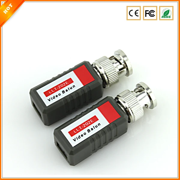 CCTV Twisted BNC Passive Video Balun Transceiver 10pcs/lot (5 pairs ...