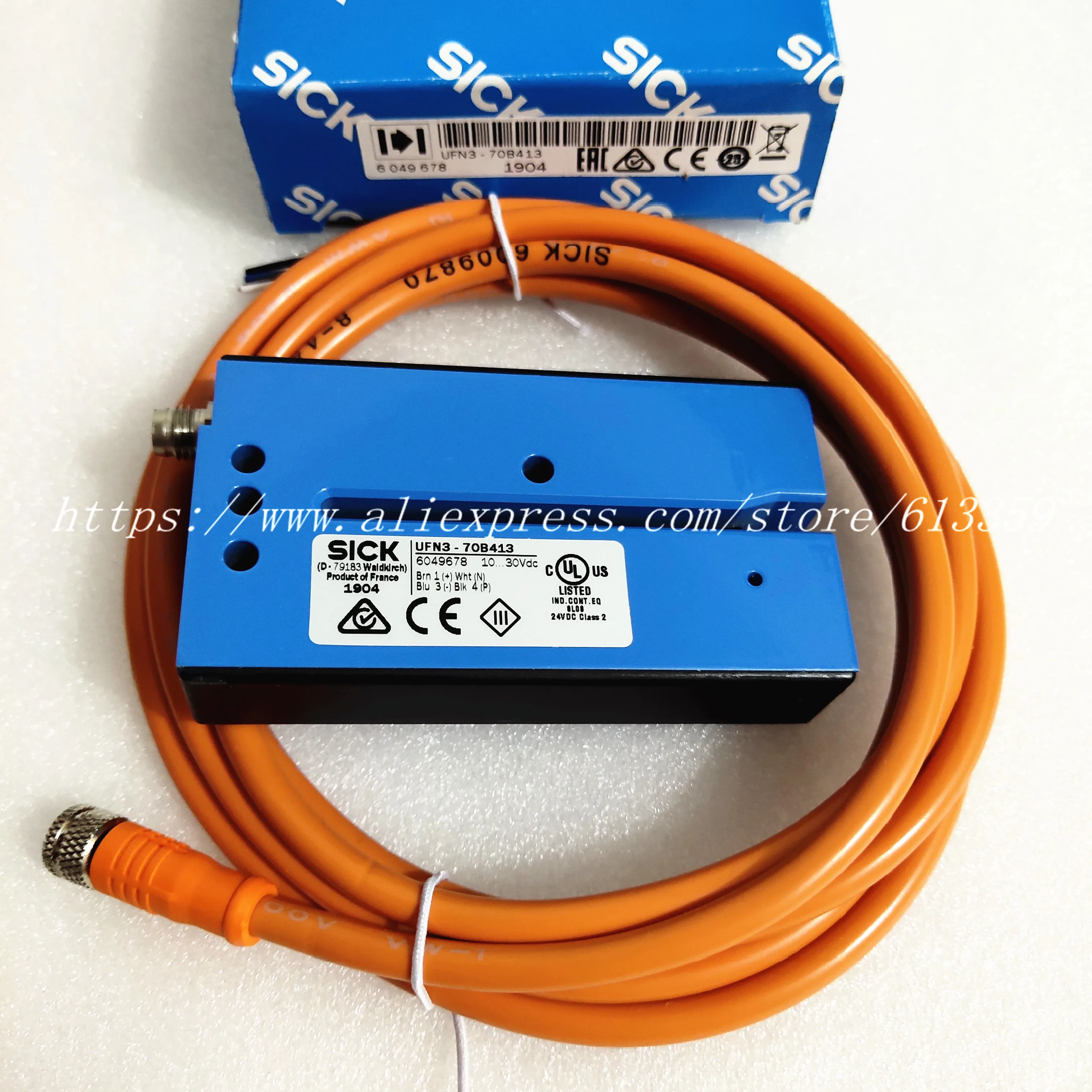 UFN3-70B413-6049678-Sick-Original-New-Ultrasonic-Photoelectric-Sensor ...