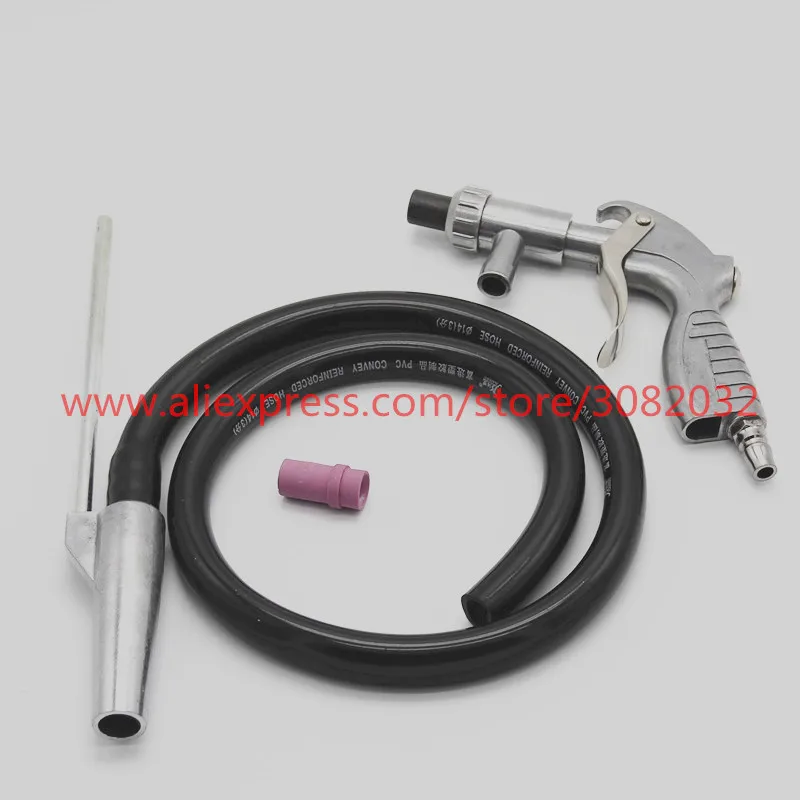 Abrasive Air Sand Blasting Gun Penumatic Sand Blaster Basting Cleaning ...