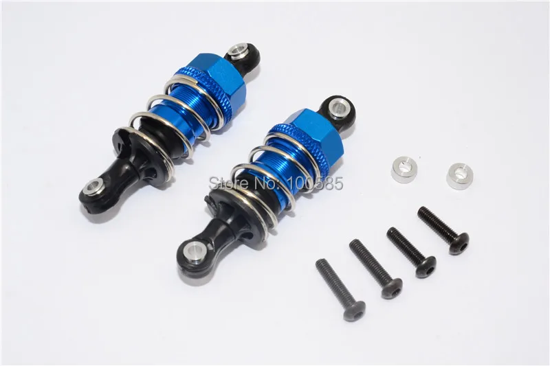 HPI SPORT 3 FLUX FRONT/REAR SHOCKS ABSORBERS 50MM PAIR SP3050F/R/PBT ...