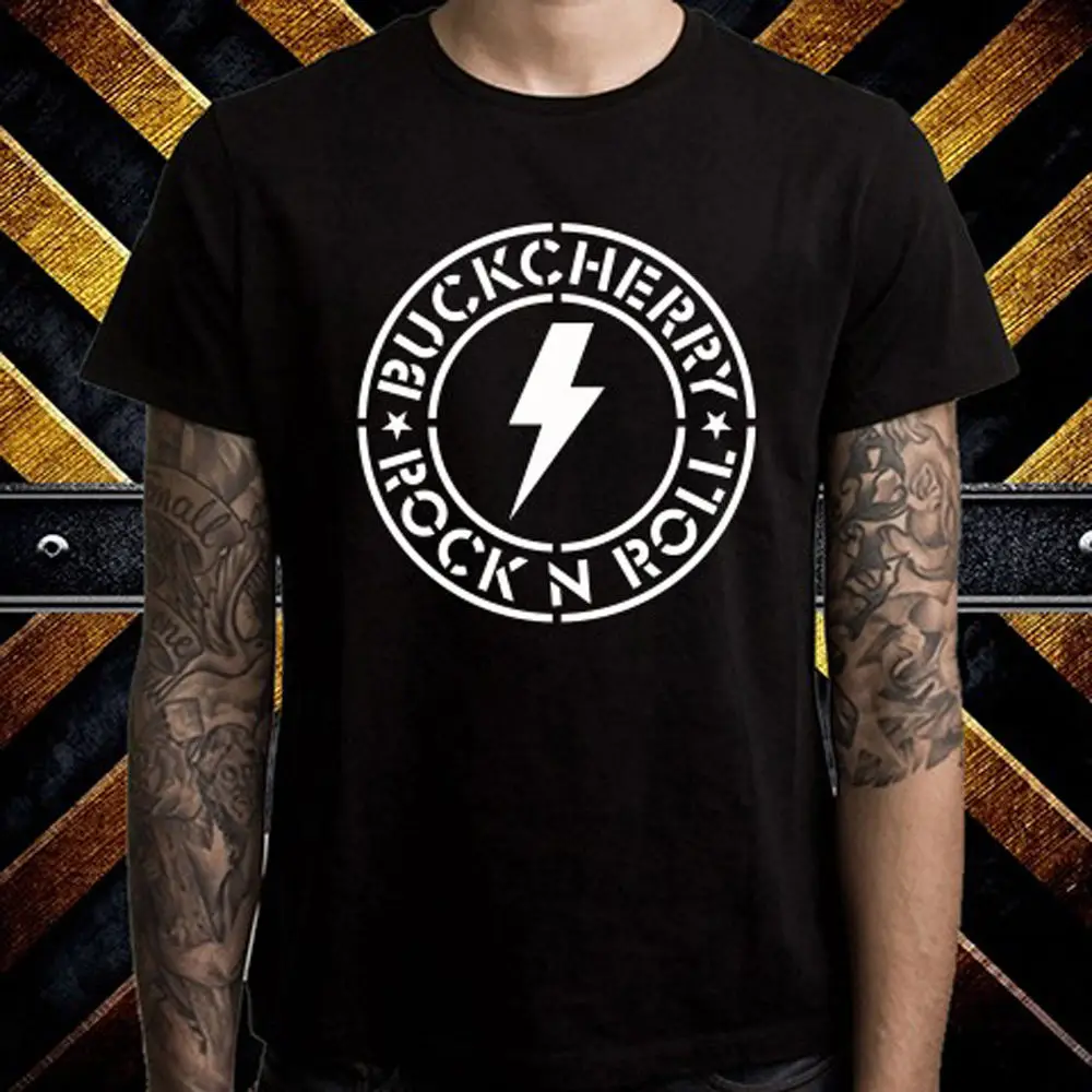 Printed T Shirts Online O Neck New Buckcherry Rock N Roll Album Rock ...