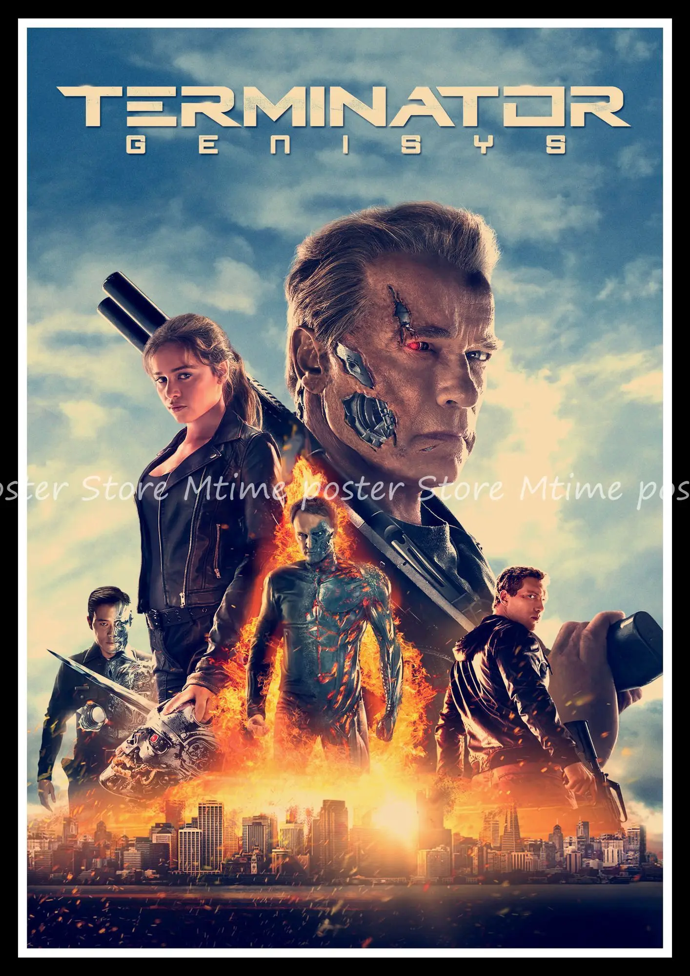 Terminator Genesis Poster