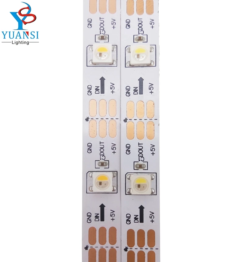 SK6812(Similar WS2812 WS2812B)Led Strip,RGBCW RGBNW RGBWW 4 In 1 ...