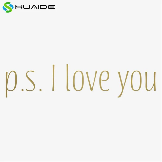 Ps I Love You Words