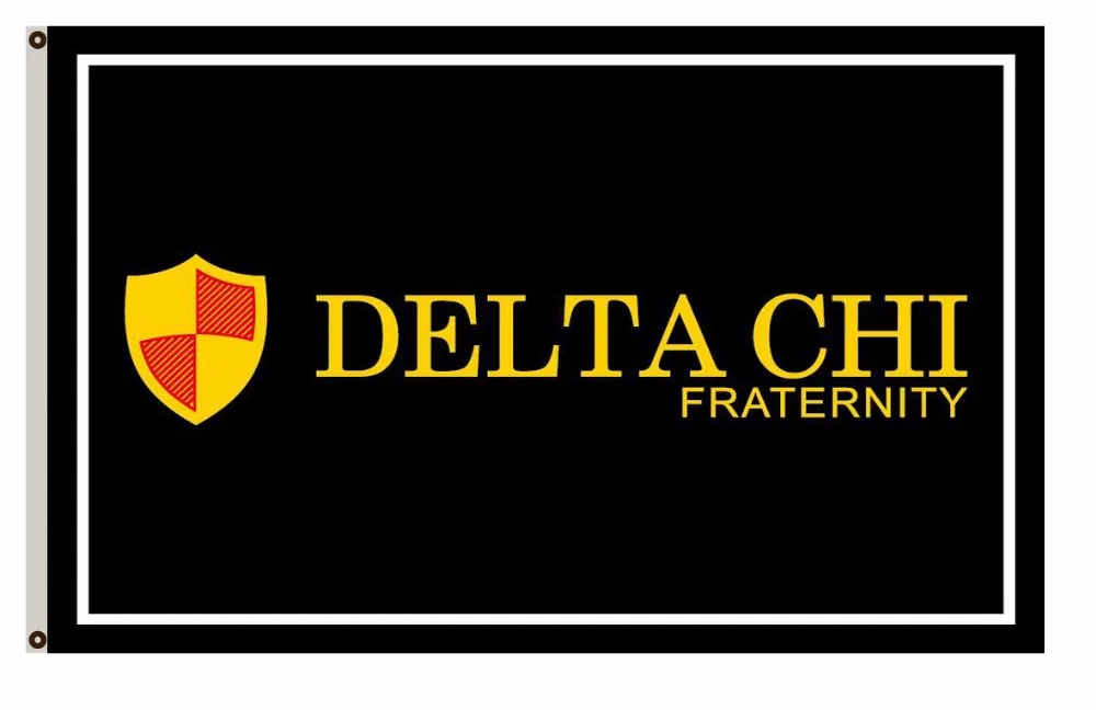 Delta Chi Black Fraternity College Official Licensed Flag Banner metal ...