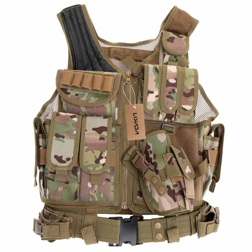 Lixada Tactical Vest Men Hunting Vest - Campers Haven