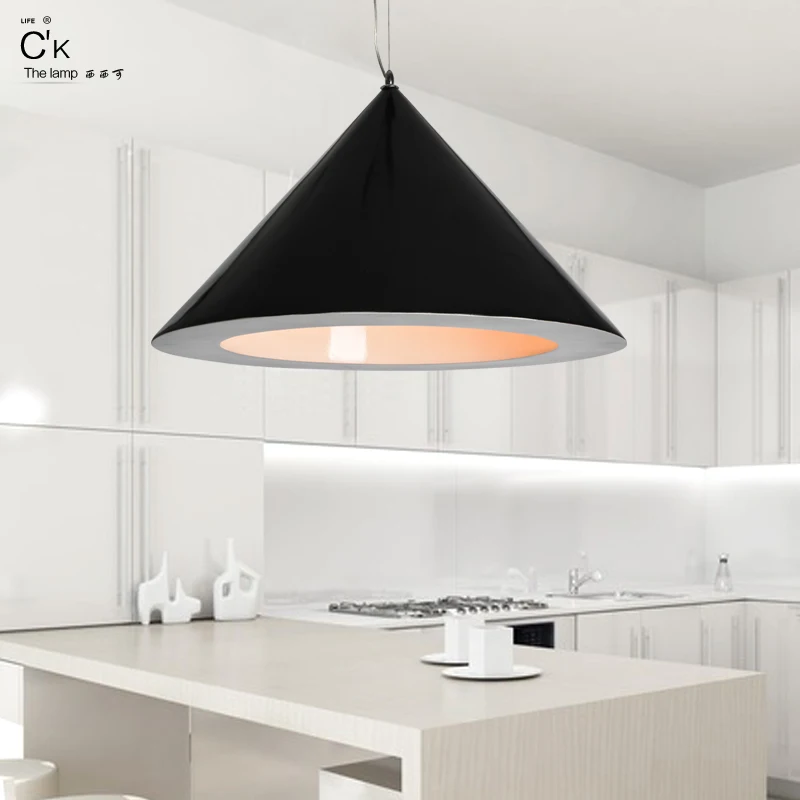 Creative modern minimalist restaurant chandelier lamp single head ...
