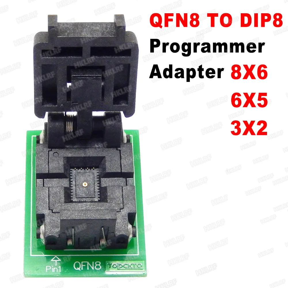 QFN8-to-DIP8-Programmer-Adapter-WSON8-DFN8-MLF8-to-DIP8-socket-for ...
