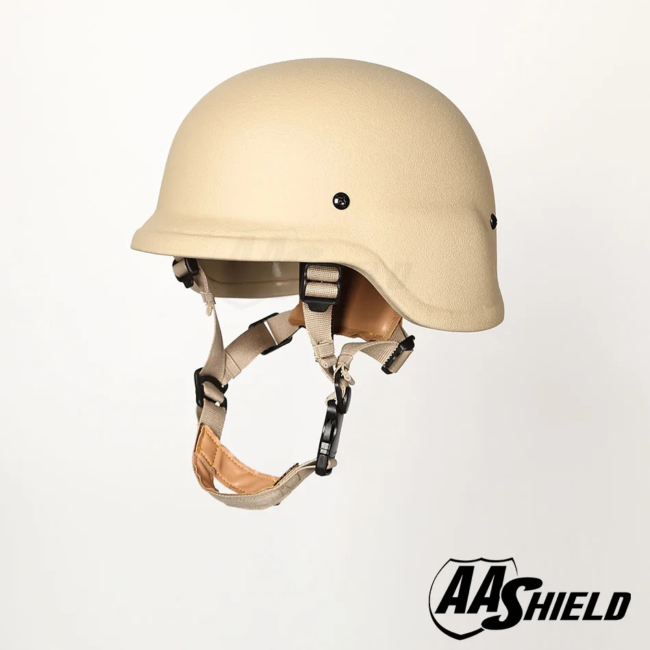 AA Shield Ballistic PASGT M88 Tactical Kevlar Helmet Color TAN ...