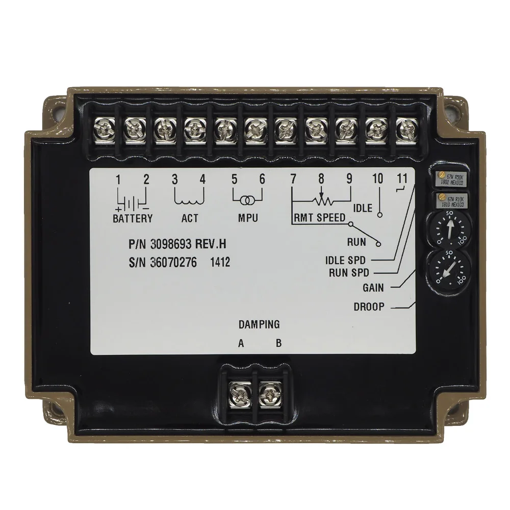 Регулятор скорости генератора 3098693