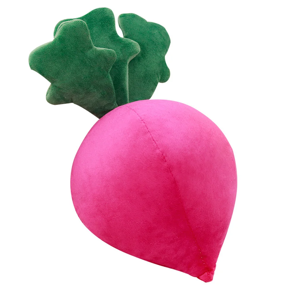 1pc 40cm Simulation Radish Plush Toy Stuffed Soft Vegetable Pillows For ...