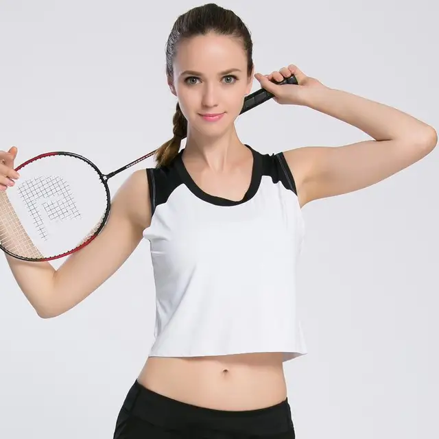 2017 Summer Short Gym Yoga Shirt Women Bare Midriff Sport Top Fitness Women Quick Dry Fit