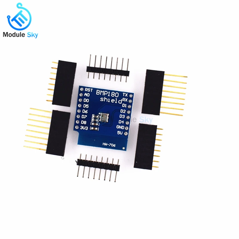 BMP180 Temperature Barometric Pressure Sensor Module For WeMos D1 MINI ...