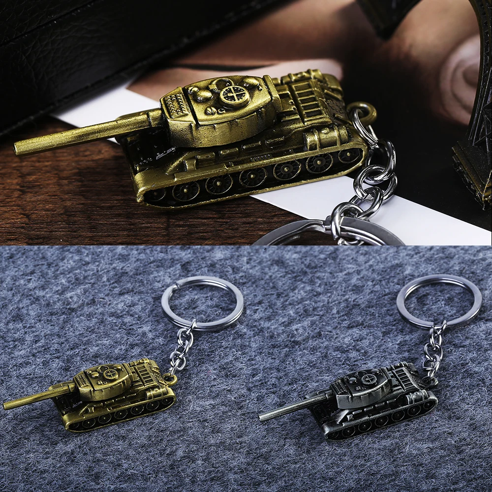 QIYIGE Jewelry Fashion Popular Game WOT World Of Tanks Keychain Tank ...