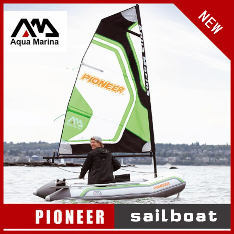 Aufblasbare wind segelboot boot segeln Aqua Marina PIONEER sport segel ...