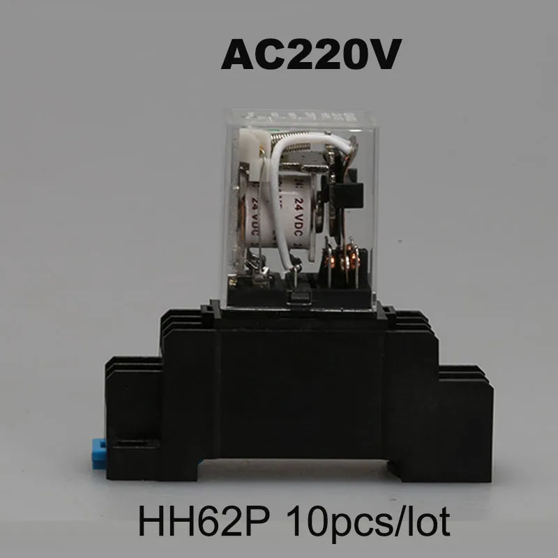 10 sets/Lot Coil Power Relay LY2NJ 220V AC Miniature Relay DPDT 8 Pins ... 10 sets/Lot Coil Power Relay LY2NJ 220V AC Miniature Relay DPDT 8 Pins ...