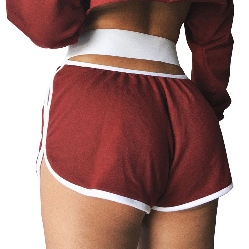 solid-color-high-waist-fitness-women-s-shorts-loose-casual-mini-shorts