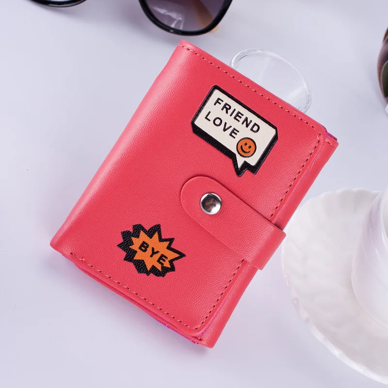 BOTUSI cartera pequeña de cuero para mujer, Mini billetera de marca de ...