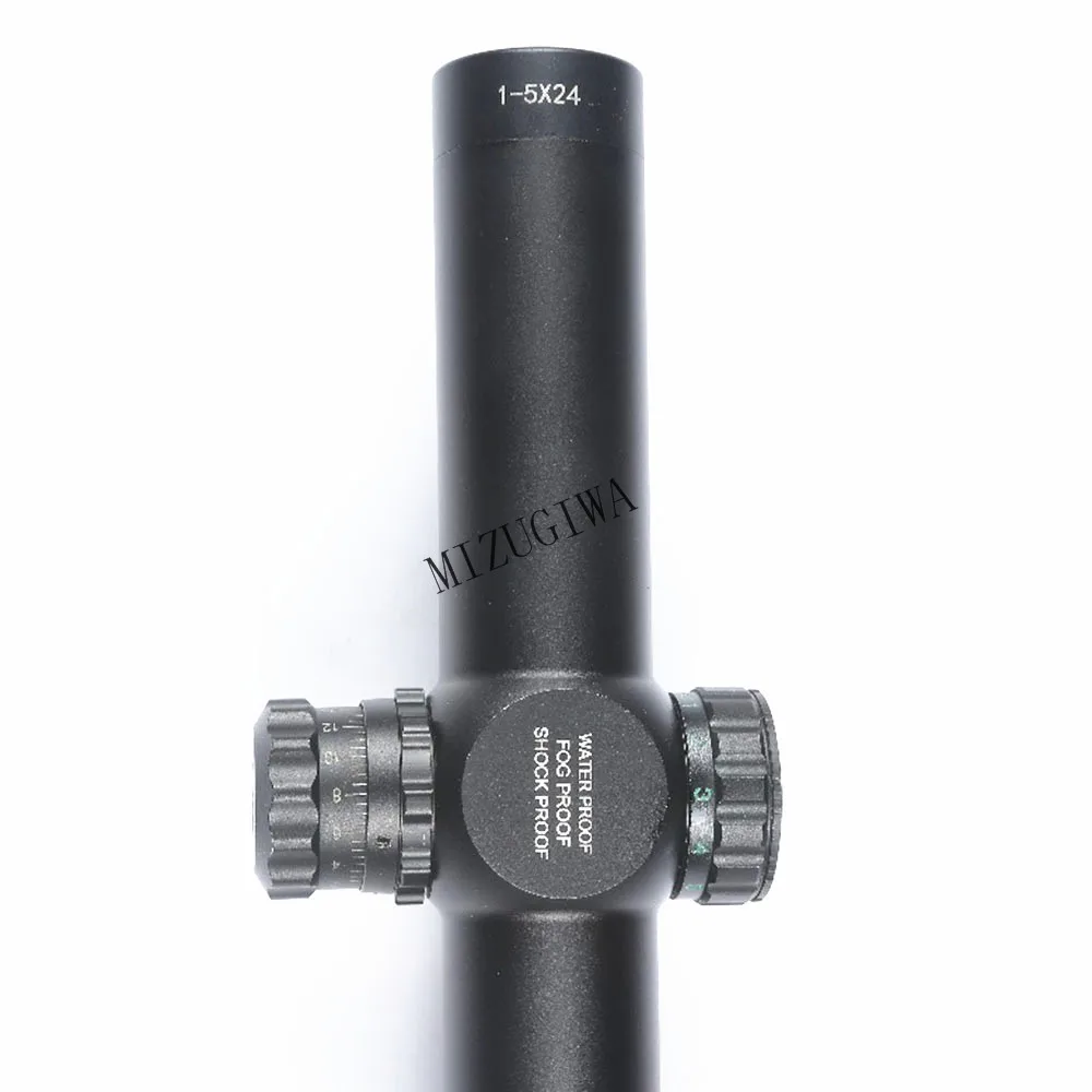 Tactical 1-5X24 SF Rifle Scope Glass Etched Red Green Illuminated ...