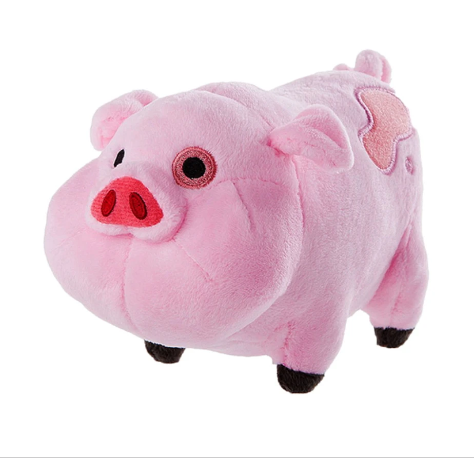 New 16cm Stuffed Toy Pink Pig Big eyes Cute Movie Plush Kids Toys ...