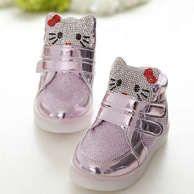 chaussure avec lumiere pour fille