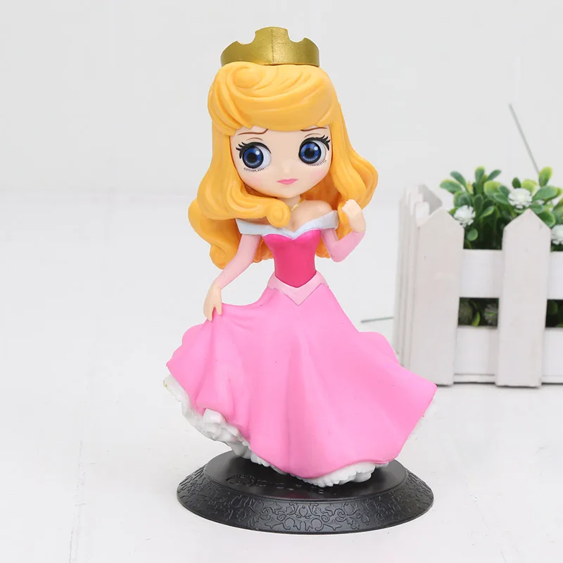 Q Posket Princess Doll Snow White Rapunzel Ariel mulan Cinderella Belle ...