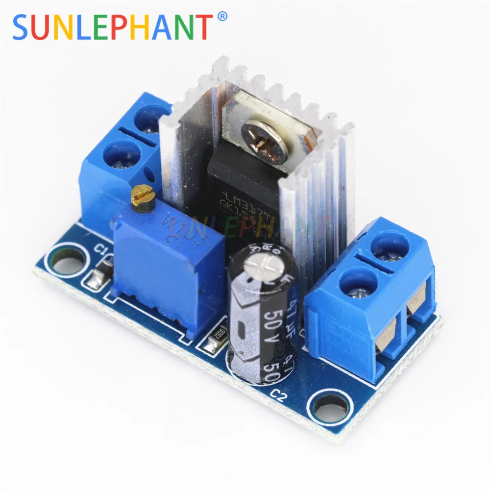 LM317 DC-DC Converter Buck Step Down Circuit Board Module Linear ...