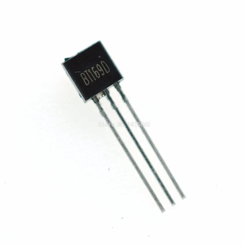 50PCS/LOT BT169D BT169 TO 92 Triacs Thyristor SCR 400V 9A 3 Pin SPT New ...