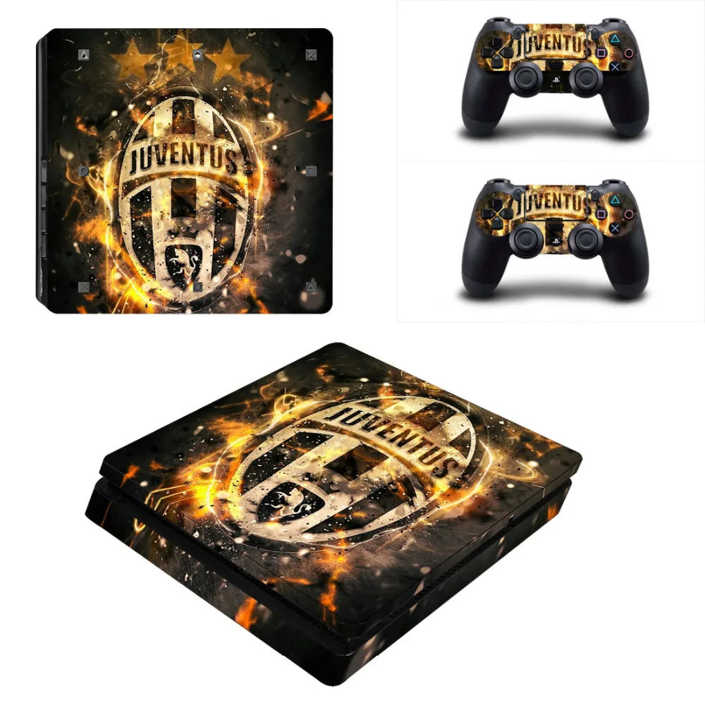 Juventus Football Club Skin Sticker for PS4 Slim - ConsoleSkins.co