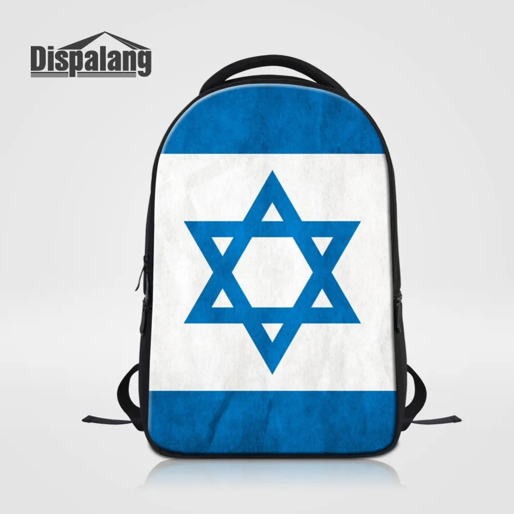 Dispalang-Brand-Design-Laptop-Backpacks-For-Men-Women-Israel-Flag ...