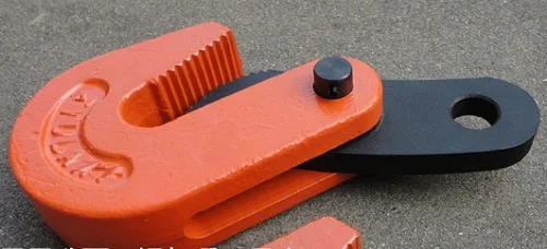 2.5T ML type steel plate horizontal lifting clamp, steel plate hook ...