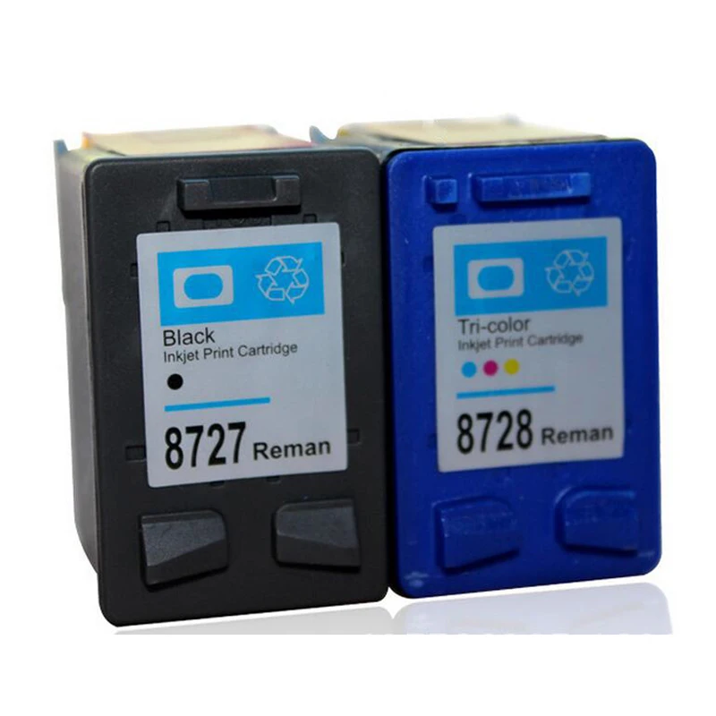 For HP 27 28 HP27 HP28 XL Black Colour C8727A C8728A PSC 1310 1312 1315 ...