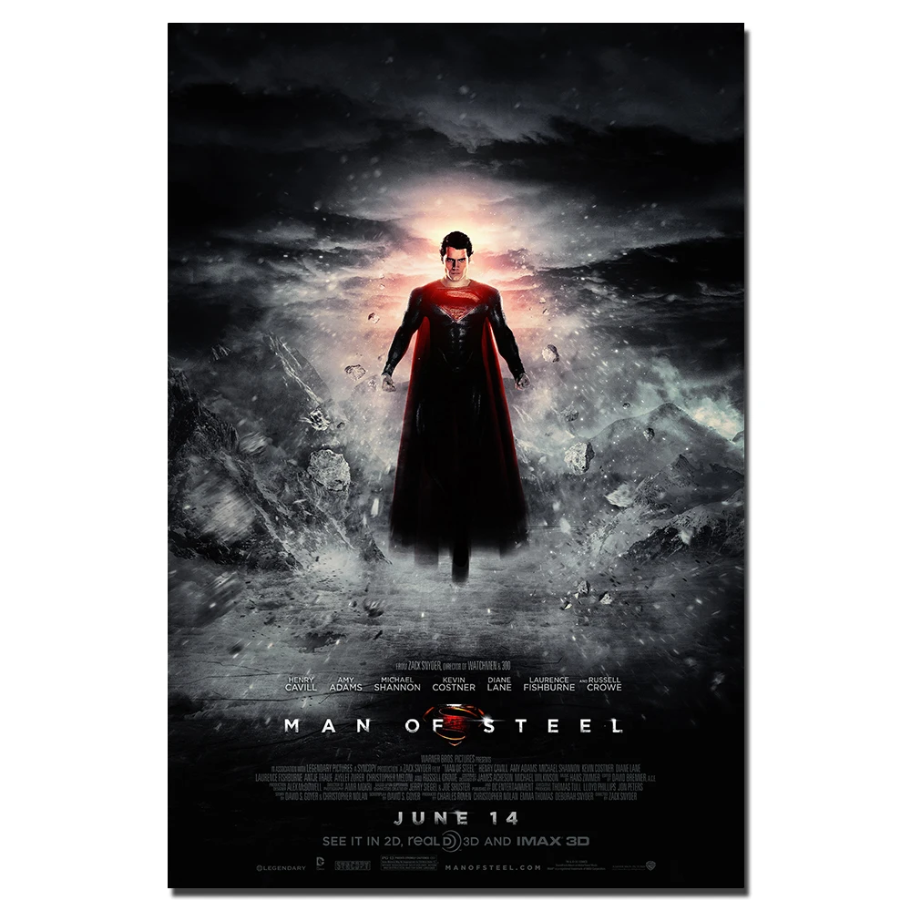 Man Of Steel Movie Posters