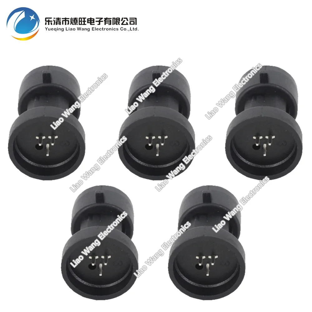 5 PCS 3 Pin temperature sensor connector plug connector DJ7034Y 1.5 10 ...