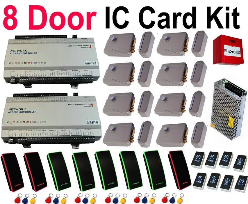 8-Doors-Access-Controller-Panel-board-with-TCP-IP-Web-browser-control-8 ...