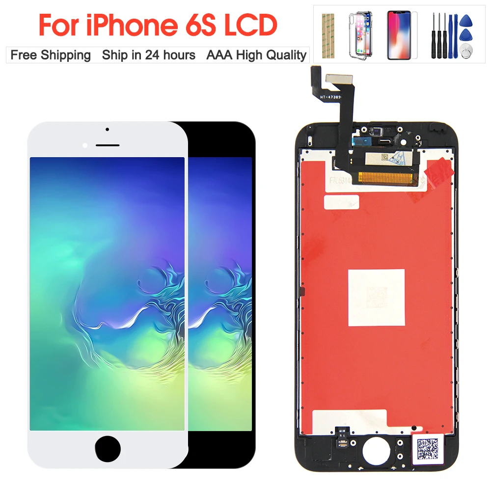For iphone 6s LCD display digitizer assembly OEM high quality no dead ...