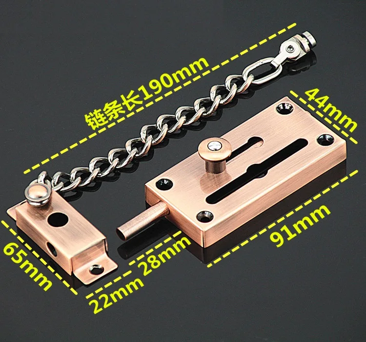 best Stainless Steel Slide Bolt Latch Gate Latches Safety Door Lock ...