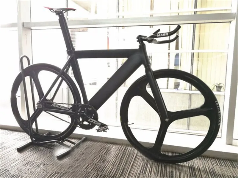 Fixed Gear Bike Fixie Bike Fork Customize DIY 700C Muscula blackr Frame ...