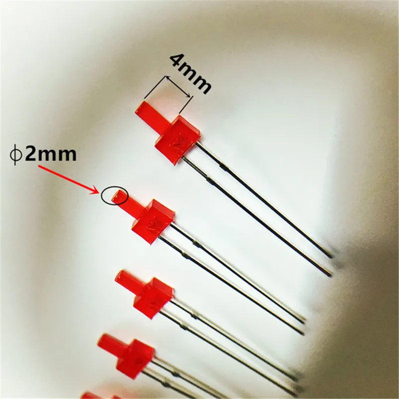 Ultra Bright Pack of 20 2mm Tower Blue LED tillescenter Optoelectronic ...