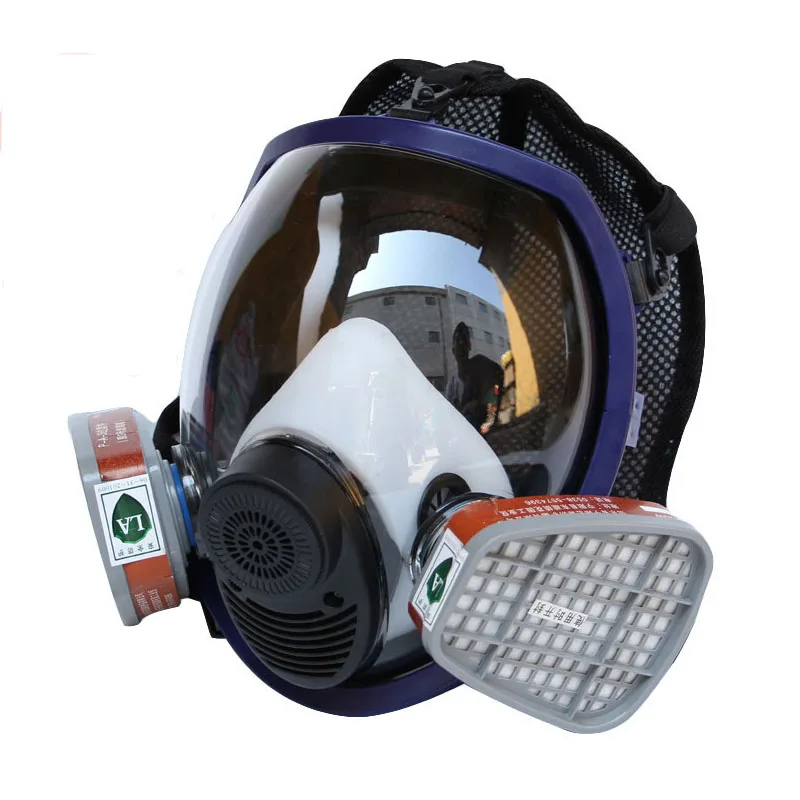 Gas-masks-Full-Face-Respirator-Gas-Mask-Breather-2-in-1-Function-6800 ...