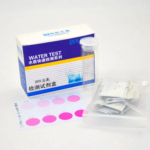 DPD total chlorine test box total chlorine test agent for tap water ...