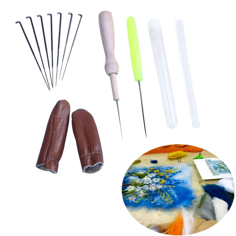 Aguja para fieltro para principiantes Kit herramientas de fieltro de ...