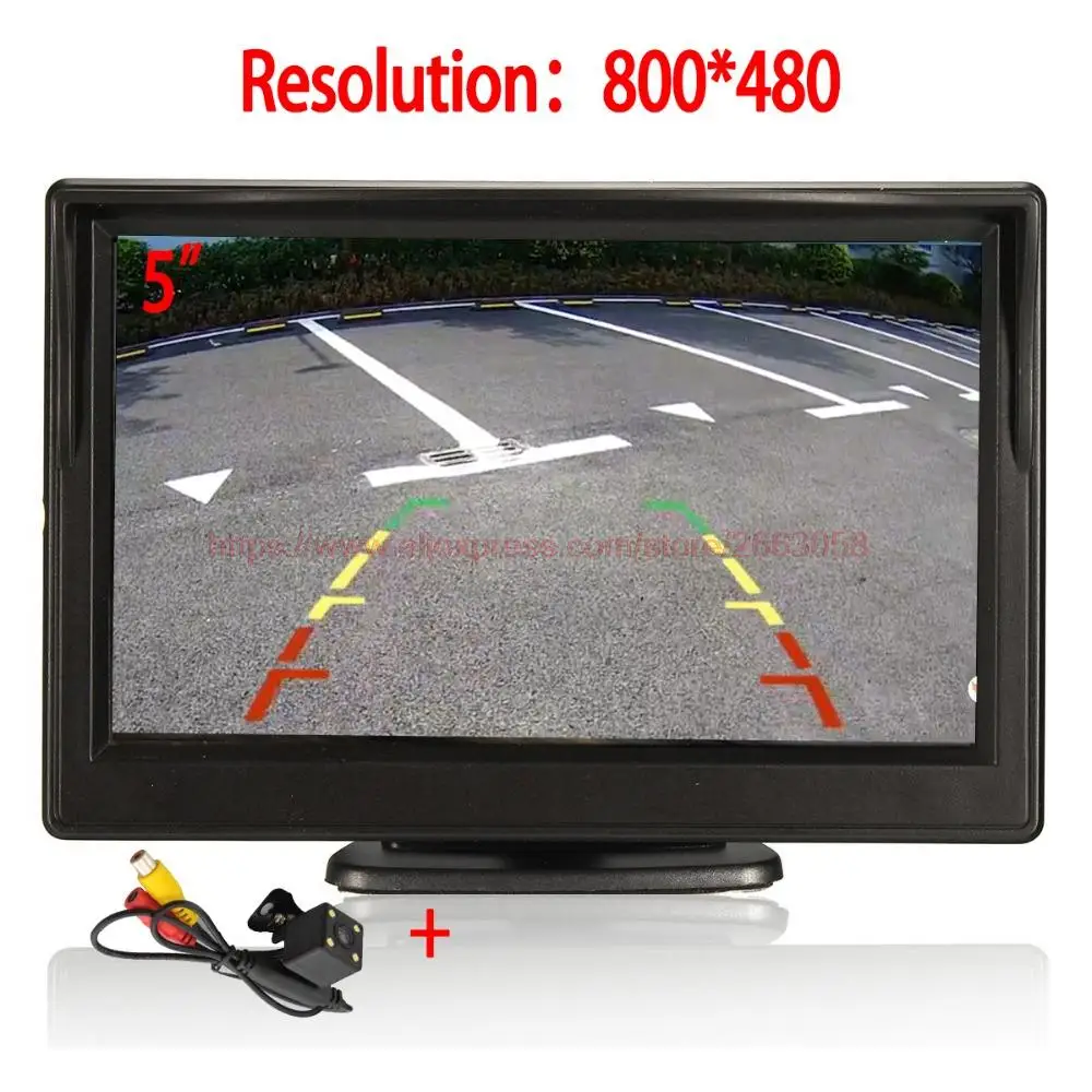 New-5-Inch-TFT-LCD-screen-vehicle-Car-Rearview-Reversing-Parking ...