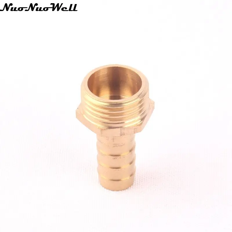 1/2" DN15 12mm Barb Hose Tail Male Thread Pipe Connector Steel Brass ...