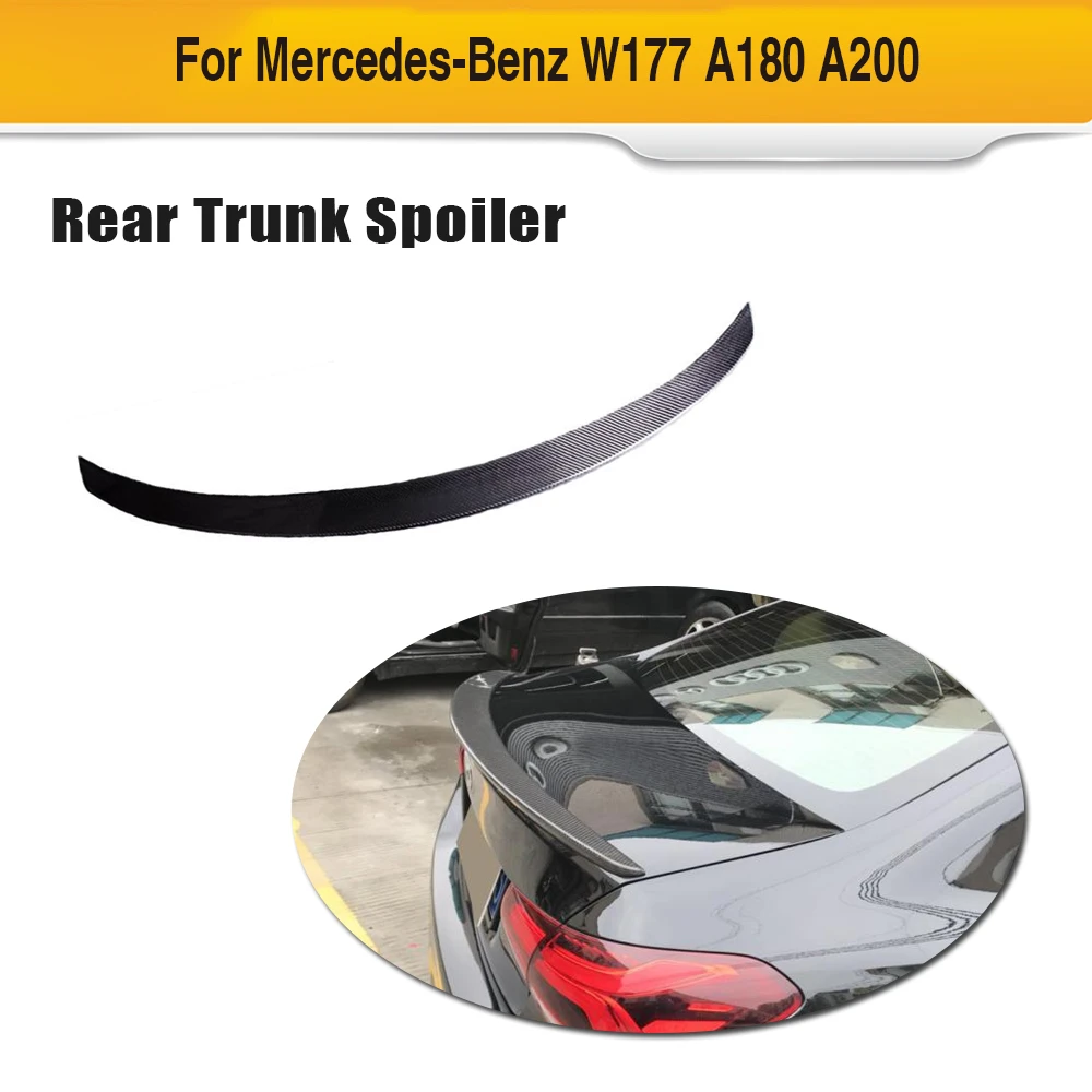 Car Rear Wing Spoiler for Mercedes Benz W177 A Class Sedan 2019 2020 ...