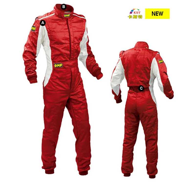 Professional Red Blue F1 Auto Racing Suits OMP Go Kart Racing Suits Car ...